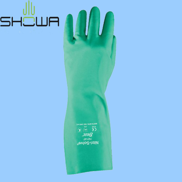 Arbeits-Handschuhe.de - Showa 747 Chemikalienschutzhandschuhe